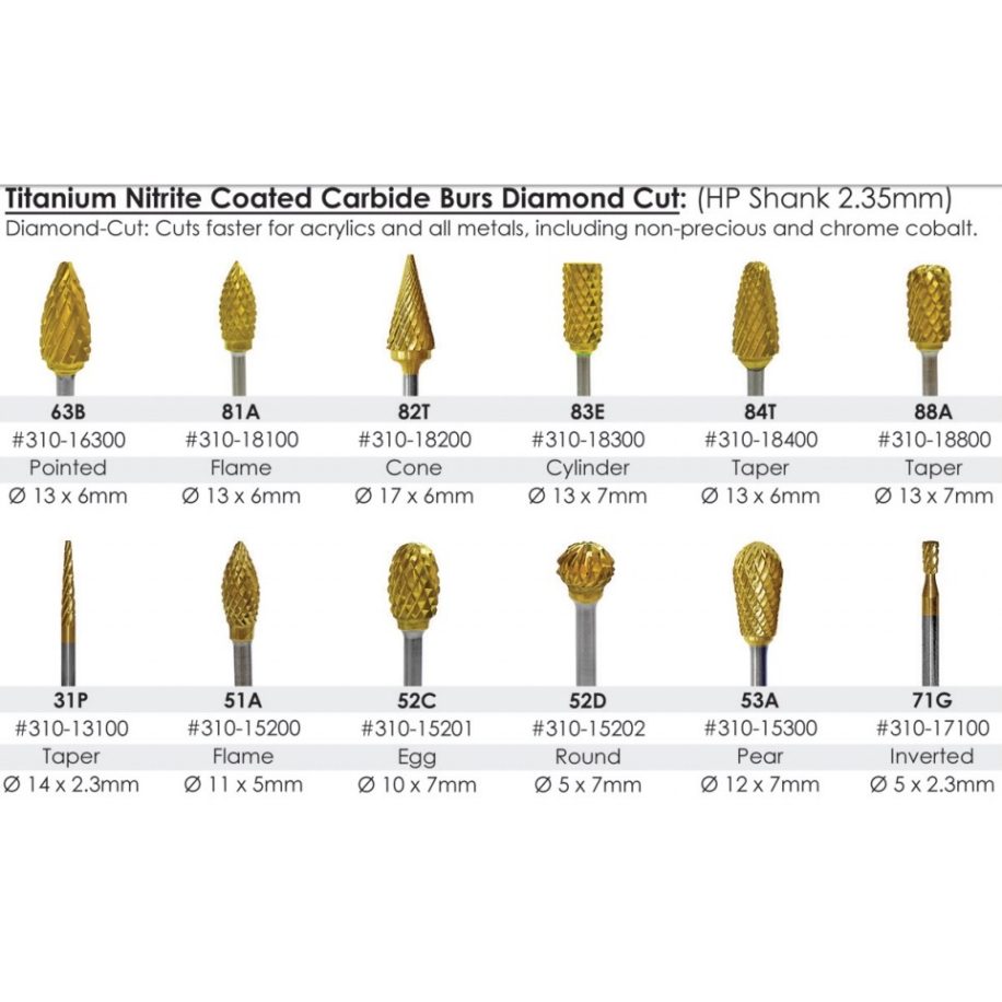 Pimpollo de titanio HP 2,35mm